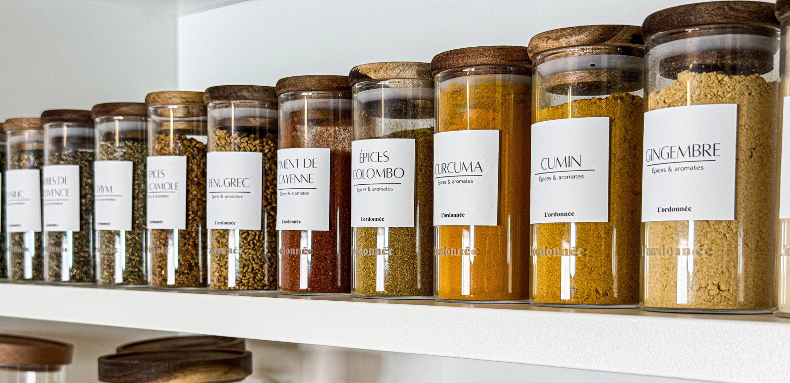 Pots à épices pratiques et esthétiques Livraison rapide – L'ordonnée